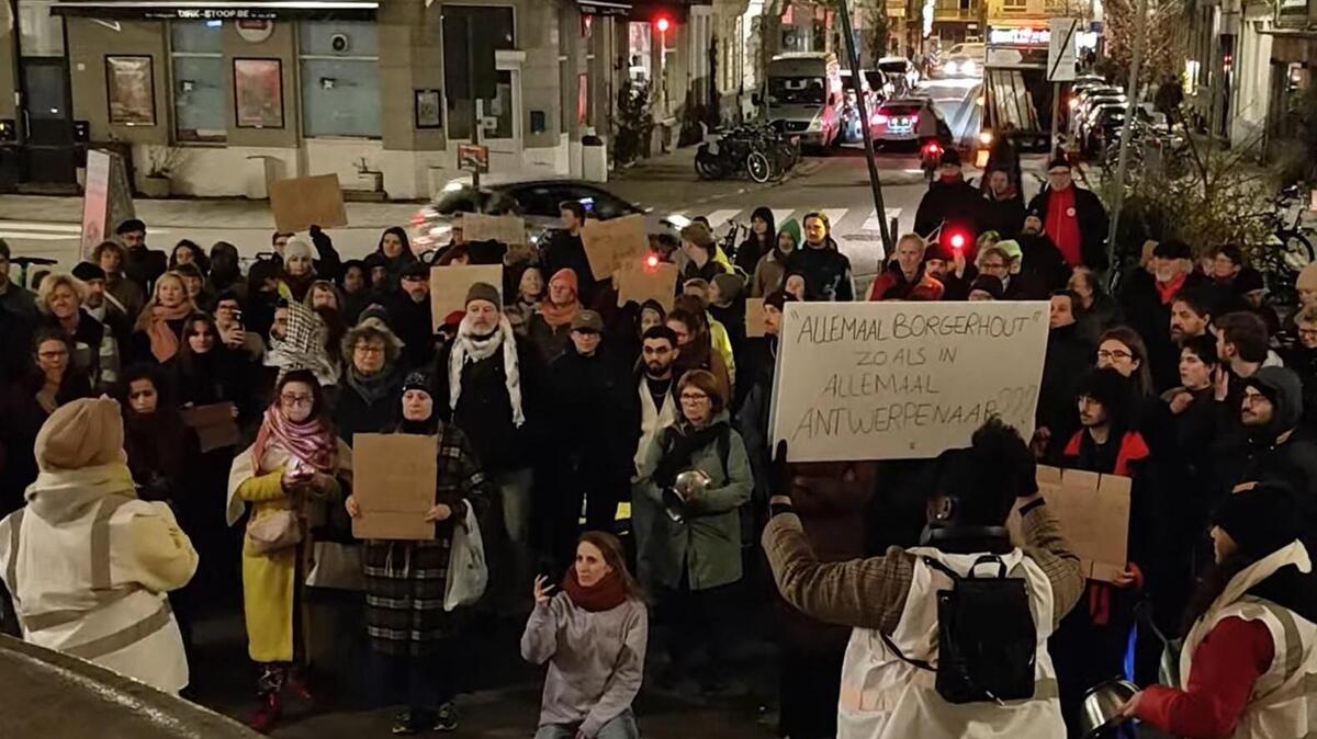 Nieuwe coalitie Borgerhout brengt betogers voor vijfde keer naar Moorkensplein: “We zullen het ...